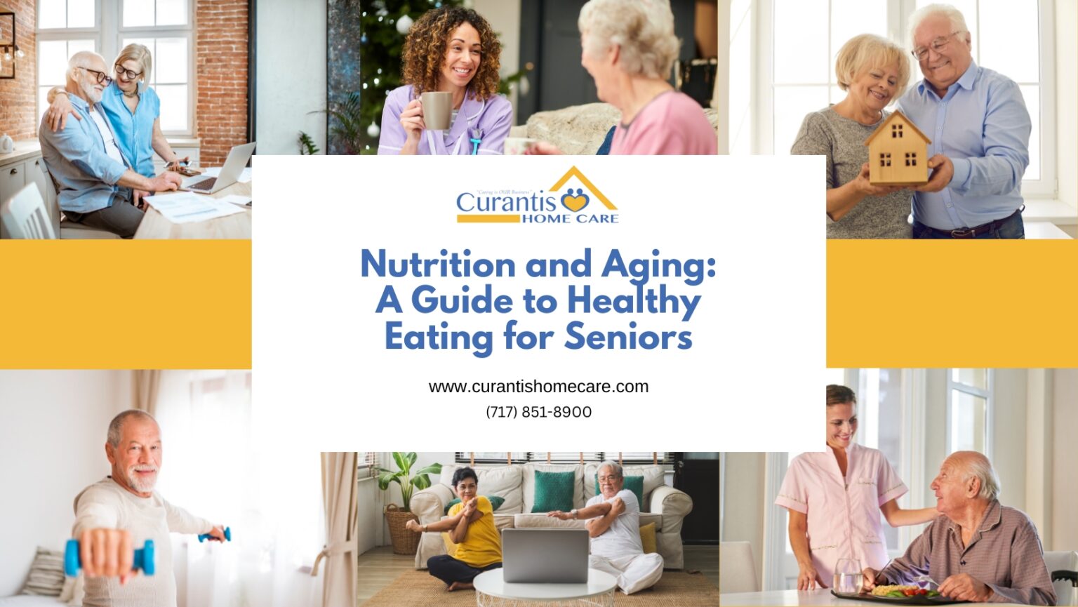 Nutrition and Aging: A Guide to Healthy Eating for Seniors - Curantis ...